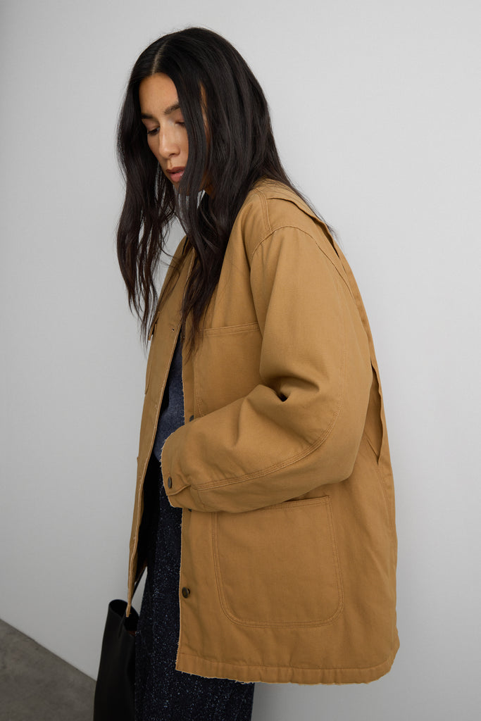 Oak And Fort Quilted Jacket