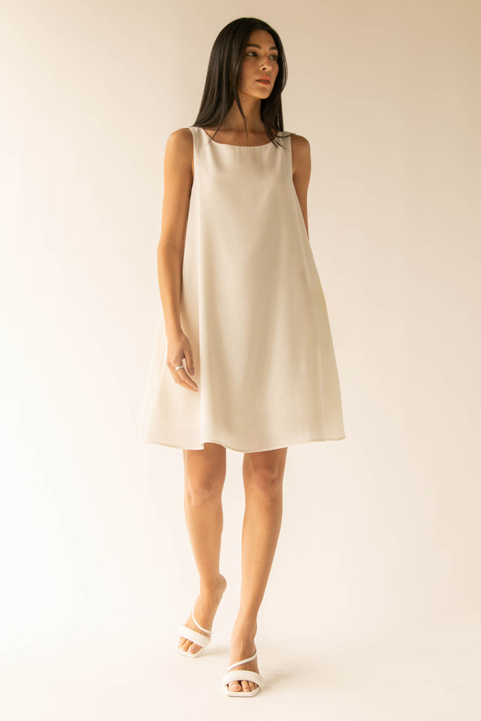 Sleeveless Mini Dress | OAK + FORT – OAK + FORT USA