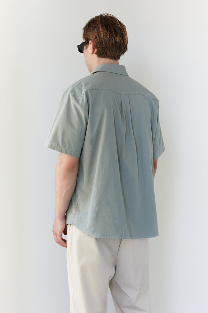 Short Sleeve Shirt with Pocket | OAK + FORT – OAK + FORT USA