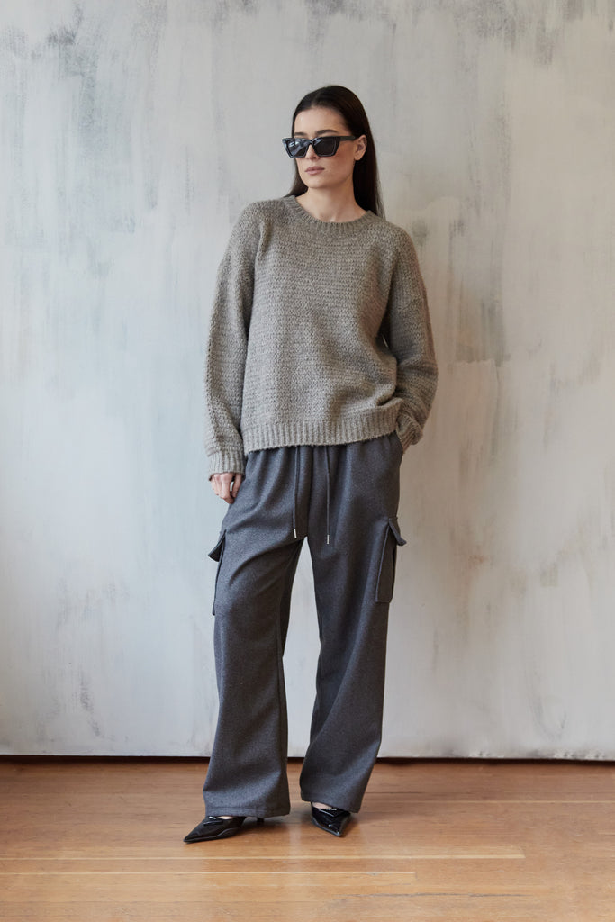 Relaxed Fit Sweater | OAK + FORT – OAK + FORT USA