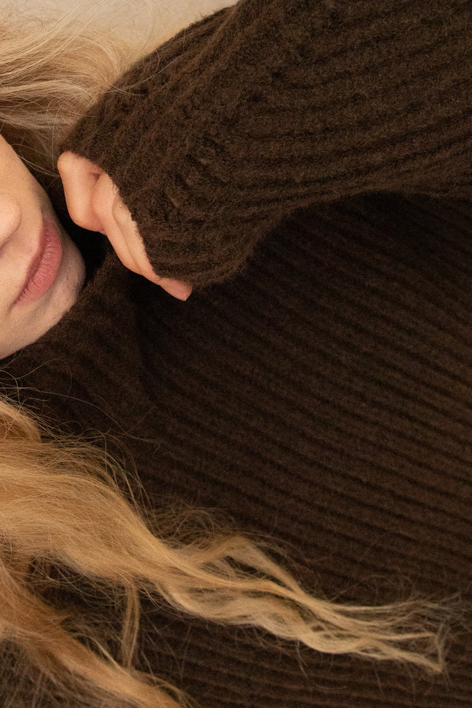Mockneck Sweater | OAK + FORT – OAK + FORT USA