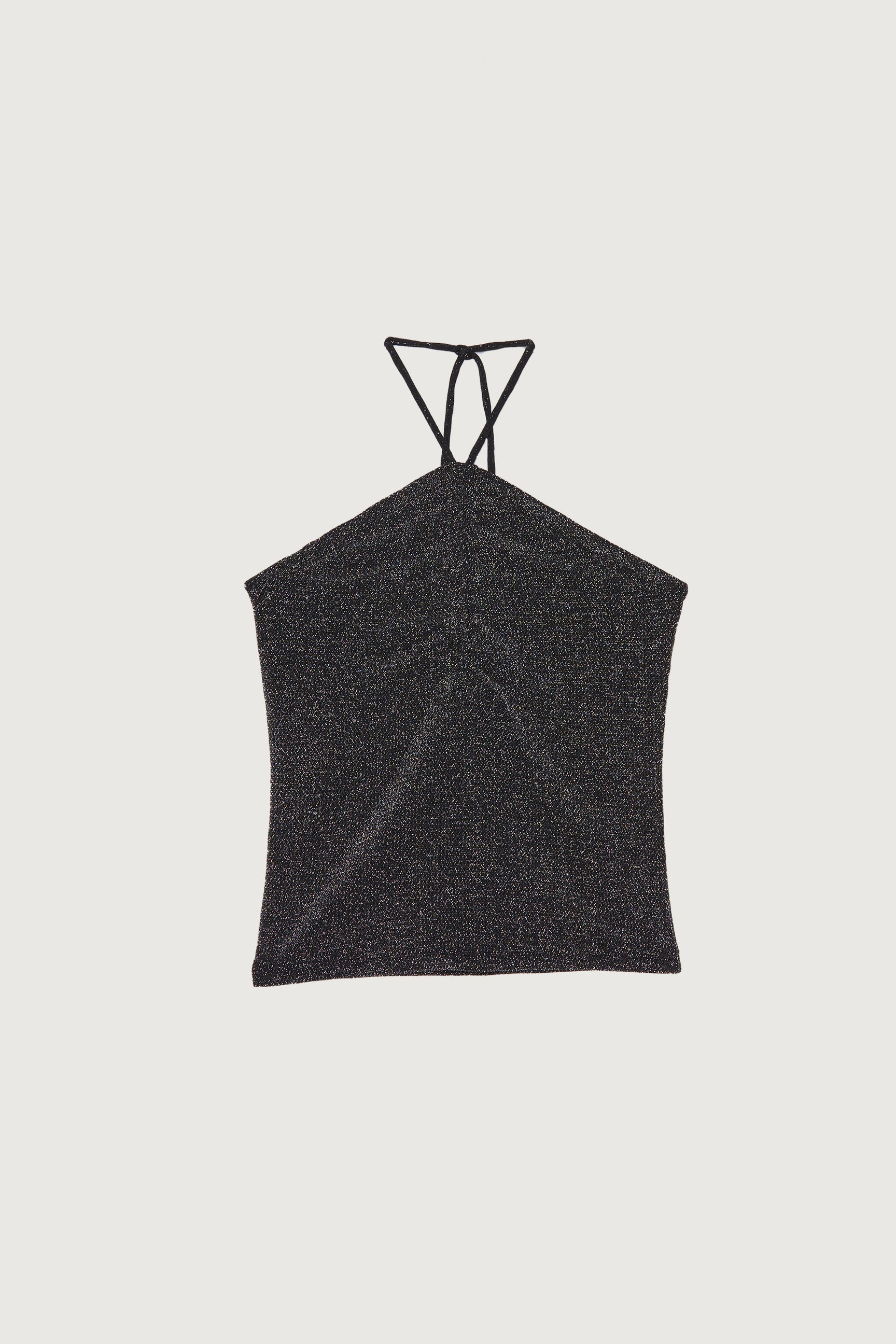 Sparkly Ruched Halter Neck Top | OAK + FORT – OAK + FORT USA